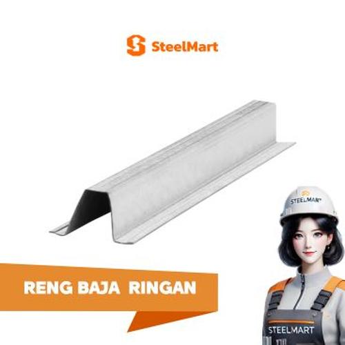 Jual Reng Baja Ringan R28.40/ Reng baja ringan 6m / Reng Galvalum ...