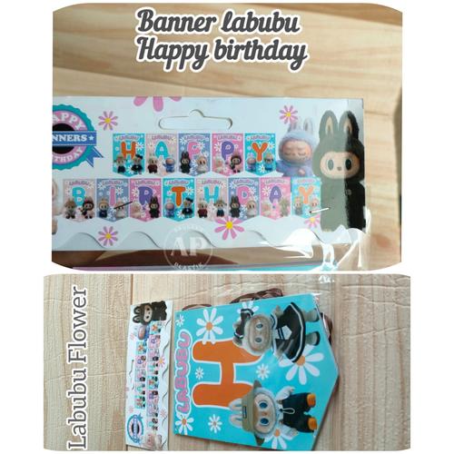 Jual Banner tulisan Happy Birthday / Selamat ulang tahun Aneka motif ...