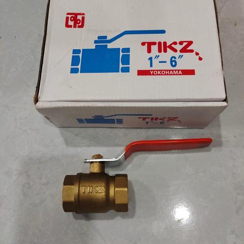 Jual TIKZ BALL VALVE KUNINGAN 1" / TIKZ BALL VALVE 1" KUNINGAN ...