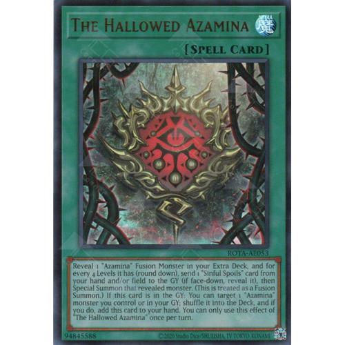 Jual The Hallowed Azamina | Rarity | Yugioh AE ROTA-AE053 - ULTRA RARE ...
