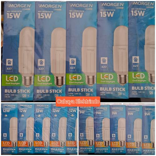 Jual LAMPU LED MORGEN BULB STICK LEGEND 9W, 12W, 15W / 9 WATT, 12 WATT ...