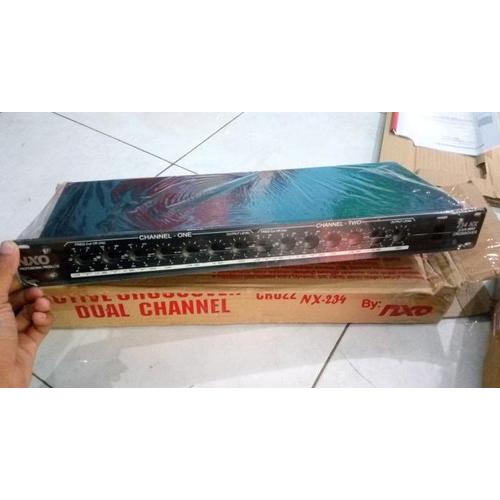 Jual Box Cross Kosongan Box Crossover Aktif NXO 4 Way Stereo Besi Tebal ...