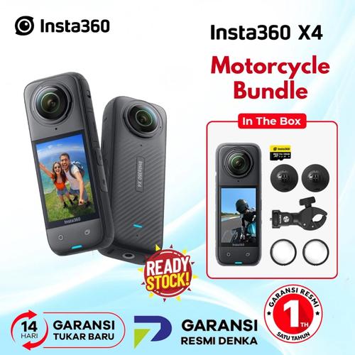 Jual Insta360 X4 8K Action Cam Motorcycle Bundle Ori - Insta 360 X4 Action Camera - Garansi ...