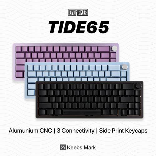 Promo Tide65 Epomaker Wired / Wireless Tri Mode 65% Knob Layout ...