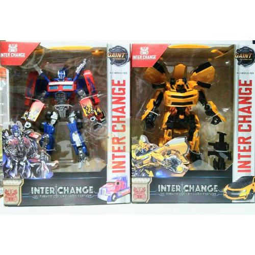 Jual Robot Transformer Optimus Prime - Bumblebee / Robot Bisa berubah ...