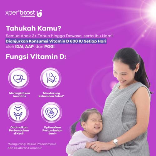 Jual EXPERT BOOST Gummy Vitamin D 600 IU Anak dan Dewasa 120gr Rasa ...