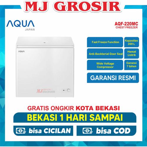Jual AQUA AQF 200 GC CHEST FREEZER BOX 200GC LEMARI PEMBEKU - AQF220MC ...