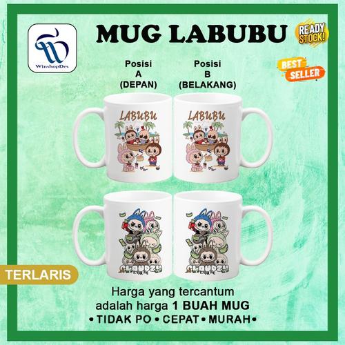 Jual MUG LABUBU / GELAS LABUBU / MUG CUSTOM / GELAS CUSTOM - Jakarta ...