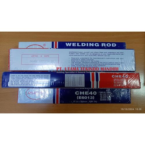 Jual Kawat Las ATLANTIC CHE-40 - AWS E 6013 - dia. 2,0mm - Jakarta Pusat - UTAMA TEKINDO MANDIRI ...