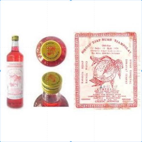 Jual SIROOP TJAP BUAH TJAMPOLAY RASA PISANG SUSU 630 ML ASLI CIREBON ...