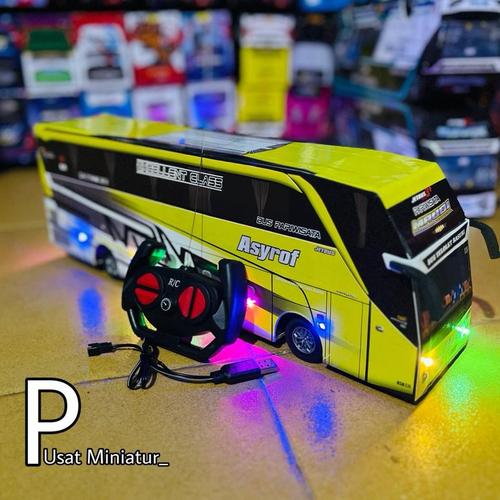 Jual Miniatur Bus Remote Control, Bus telolet basuri, Mobil Remote ...