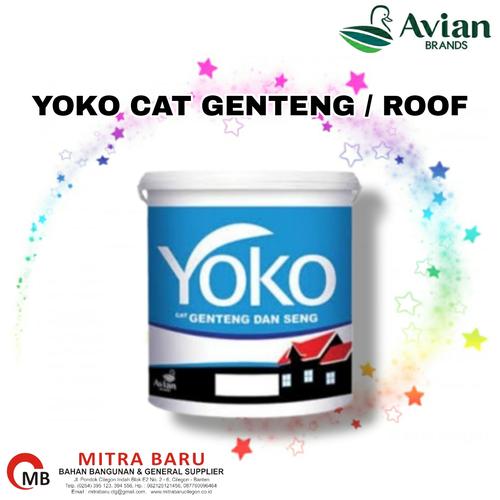 Jual Cat Avian Yoko Roof / Cat Genteng Avian - Drak Maroon 74 - Kota ...