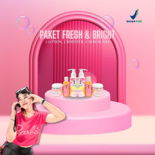 Promo PAKET D FRESH & BRIGHT WITH NIACINAMIDE 5x MENCERAHKAN ( 2 body ...