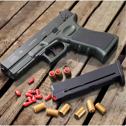 Promo pistol mainan blowback shel ejject tanpa kokang Model manual ...