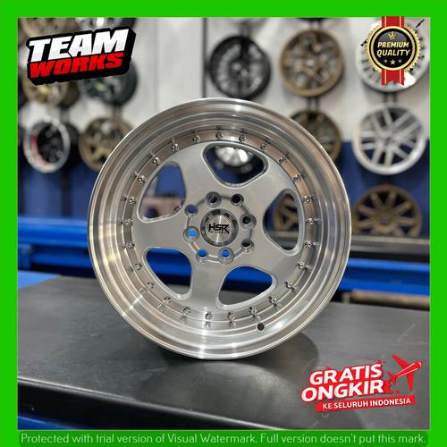 Jual Velg Mobil Celong Hsr Burn Ring 16 Hole 4x100 - 4x114,3 Untuk Jazz Yaris Agya Avanza Xenia ...