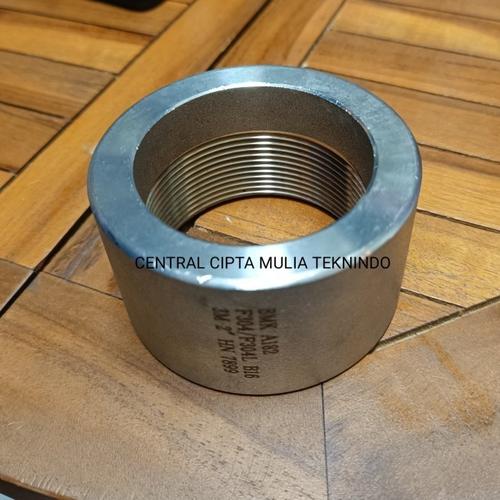 Jual Half Socket Coupling Class 3000 Stainless Ss304 Drat 3/4" inch NPT ...