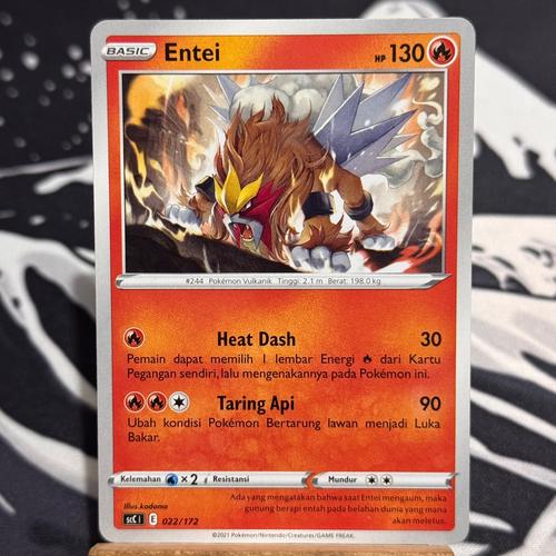 Jual Entei scc TD Starter deck Kartu Pokemon Indonesia TCG - Kota ...