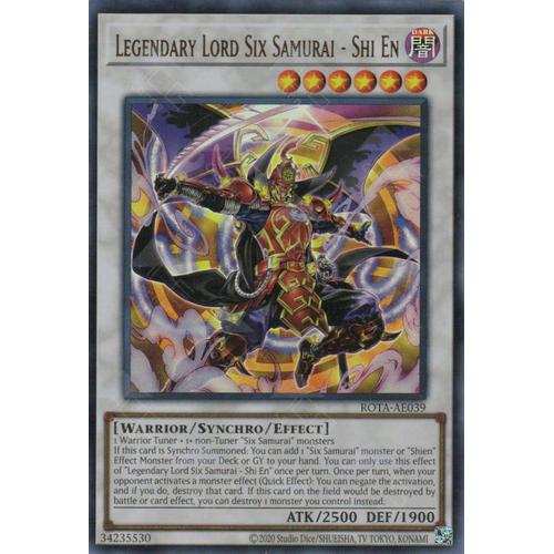 Jual Legendary Lord Six Samurai - Shi En | Rarity | Yugioh AE ROTA ...