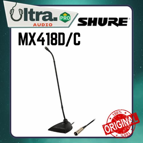Jual Shure MX418D/C MX418DC GOOSENECK MICROPHONE 18" (18INCH) ORIGINAL - Jakarta Barat - Ultra ...