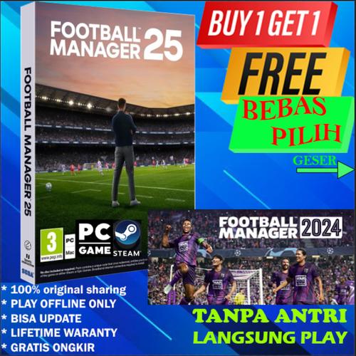 Jual FM 26 / FM 25 / FM 24 Football Manager 2026 / 2024 / 2025 ORIGINAL ...
