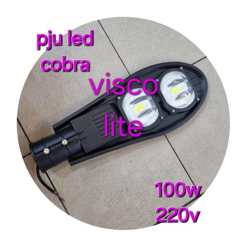 Jual lampu pju cobra led 100w 100watt / jalan led 100w - street light ...