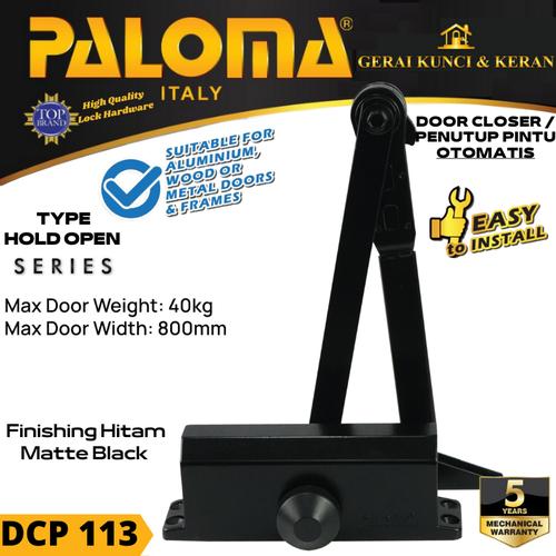 Jual PALOMA DCP 113 Door Closer Penahan Penutup Pintu Otomatis Tipe HO ...