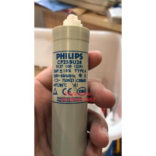 Jual Capacitor Philips 25 Micro Uf - Cp25Bu28 Original Capasitor ...
