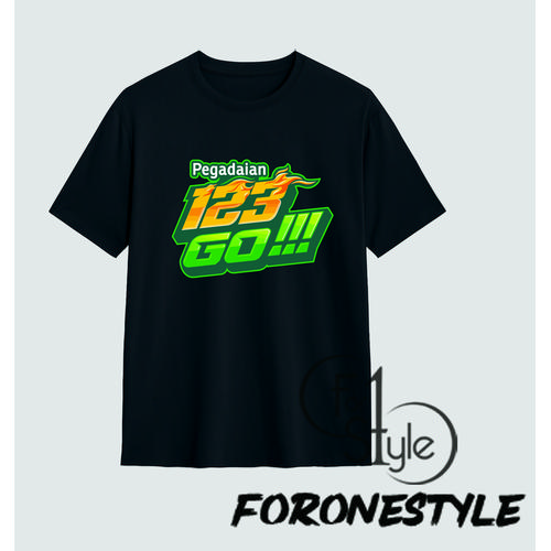 Jual TSHIRT KAOS PEGADAIAN - BAJU MOTIF PEGADAIAN 123 GO - CATTON ...