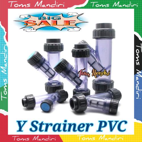 Jual Y Strainer Clear Double Union PVC Fitting PVC Pipa PVC - Jakarta ...