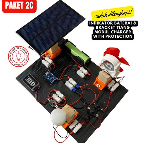 Jual KIT EDUKASI PEMBANGKIT LISTRIK TENAGA MATAHARI SOLAR CELL PANEL ...