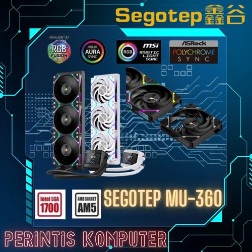 Jual SEGOTEP MU 360 ARGB LCD Display 360mm - AIO CPU Water Cooler Intel ...