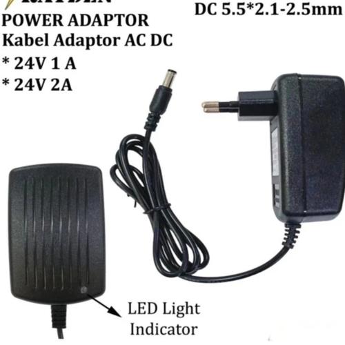 Jual Adaptor 24V 1A / 24V 2A PSU Power Supply Original High Quality 24 ...