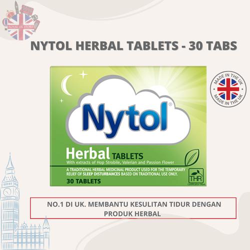 Jual Nytol Herbal Night Tablets/Obat Tidur - 100% Made in UK - Jakarta ...