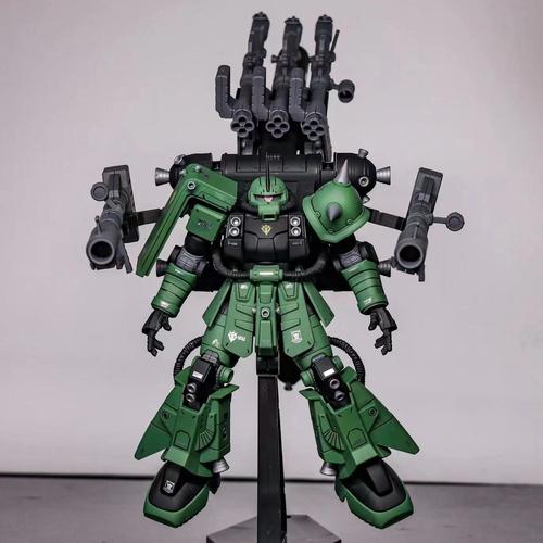 Promo WM 60138H HG 1/144 Psycho Zaku Fighter Ver Green Color Model Kit ...