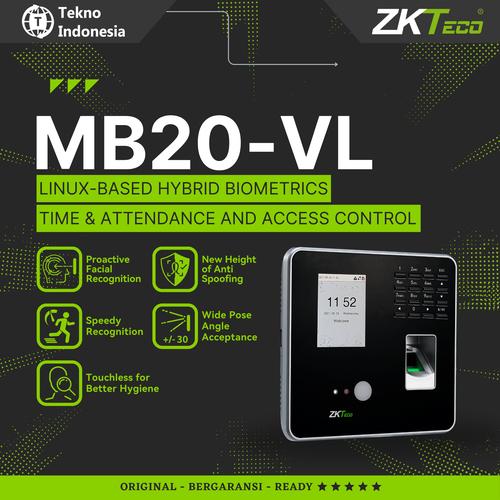 Jual ZKTECO MB20-VL Mesin Absensi Sidik Jari Face RFID Time Attendance ... Jual ZKTECO MB20-VL Mesin Absensi Sidik Jari Face RFID Time Attendance ...