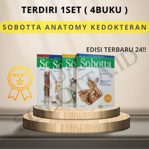 Jual Sobotta Atlas Anatomi Manusia Edisi 24 Bahasa Indonesia (4 BUKU ...