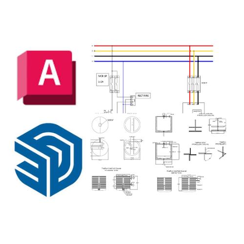 Jual Autocad - Sketchup Desain 2D/3D Gambar Teknik , Wiring Diagram ...
