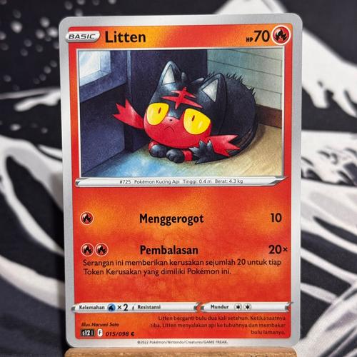 Jual Litten s12 Kartu Pokemon Indonesia TCG - Kota Tangerang - Tokutoys ...