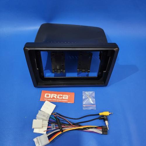 Jual Frame head unit android 9 inch mobil toyota raize model slim ...