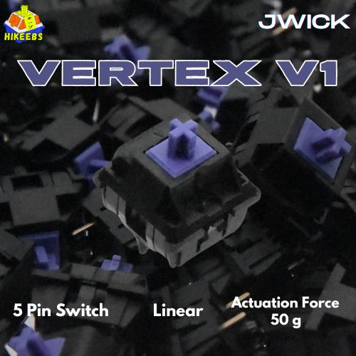 Jual Vertex V1 / V one by Jwick Linear 5 Pin Mechanical Switch - Stock ...