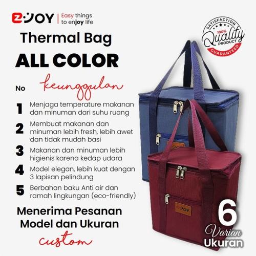 Promo Tas Bekal Thermal Foil +Mika All Varian / Tas Pengawet Makanan ...
