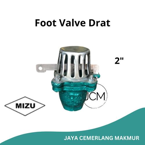 Jual Foot Valve Mizu Drat 2" Inch Grade B / Foot Valve Drat Mizu 2 ...