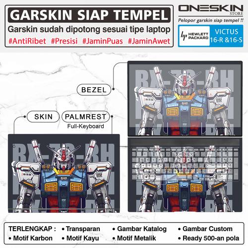 Jual Garskin Sticker Laptop HP Victus 16-r r0017tx r0052tx Gambar Full ...
