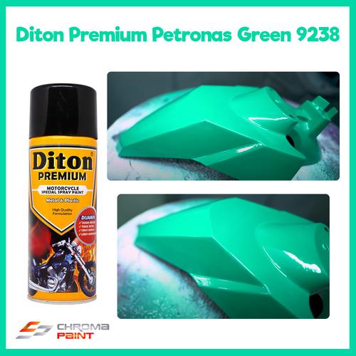 Jual Cat Semprot Diton Premium Solid Warna Hijau - Petronas Green 9328 ...