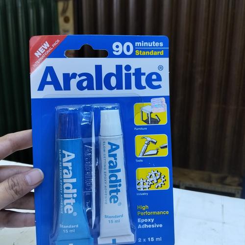 Jual ARALDITE BIRU 90 Menit Epoxy Adhesive Rapid -Lem Epoxy Besi ...