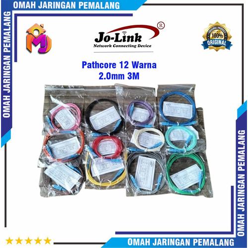 Jual Pathcore 2mm 3M 12 Warna Merk Jolink/Pathcore Warna Warni/Kabel ...