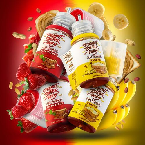 Jual PEANUT BUTTER JELLY PODS FRIENDLY - V1 STRAWBERRY - Kota Bandung ...