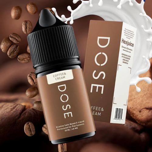 Jual Liquid HEX Dose Coffee & Cream Salt Nic 40MG 30ML - Kota Medan ...