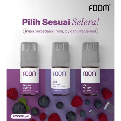 Jual Liquid Foom 30ml - Foom Berry Series - Liquid Foom Pilih Sesuai ...