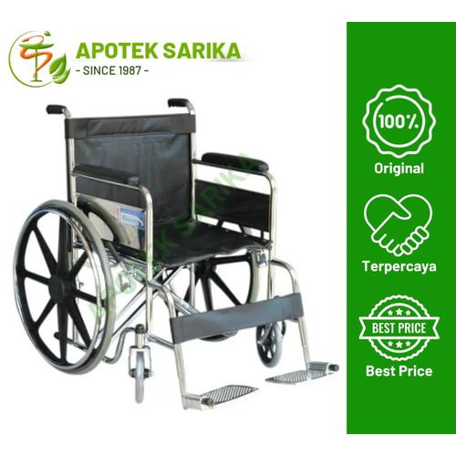 Jual Onemed Kursi Roda Maxima 51cm Maksimal BB 150 kg - Kursi Roda ...